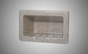 Liberty Recessed Soap Caddy - The Onyx Collection