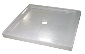 Standard Double Threshold Shower Base - The Onyx Collection