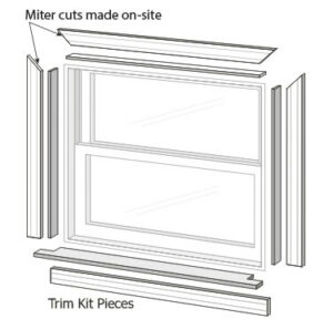 Custom Window Sills and Trim - The Onyx Collection